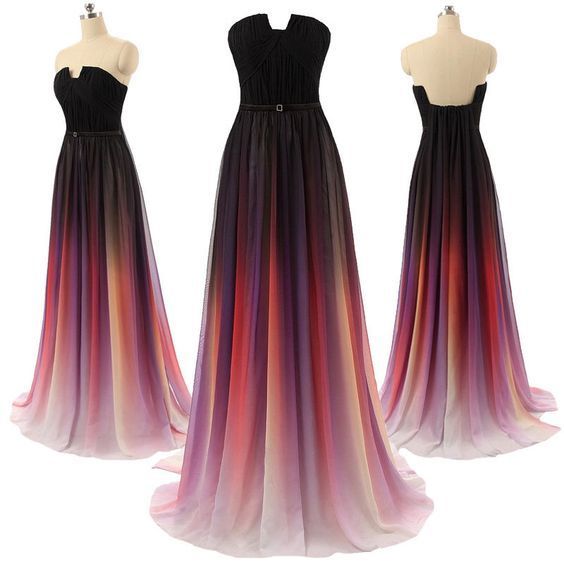 New Arrival Long Prom Dress, Backless Prom Dress,Elegant Evening Dress ...